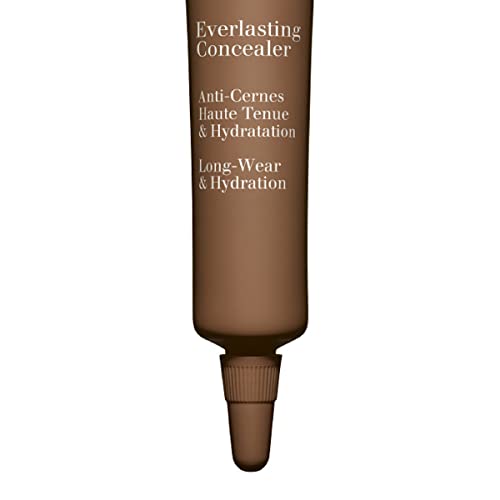 Clarins Everlasting Concealer | Full Coverage, Crease-Free Formula Conceals Dark Circles and Imperfections | Long-Wearing, Matte Finish | Transfer-Proof, Sweat-Proof and Smudge-Proof | 0.4 Ounces
