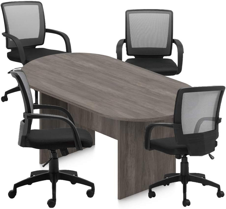 GOF Mesh Office Desk Chair (G10900B)-Work & Task Seating with Ergonomic Features for Conference Room, Boardroom, Home & School Office (Qty 1)