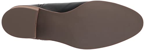 Dr. Scholl's Shoes Womens Teammate Slip On Chelsea Dress Ankle Boot, Black Smooth, 6.5 US