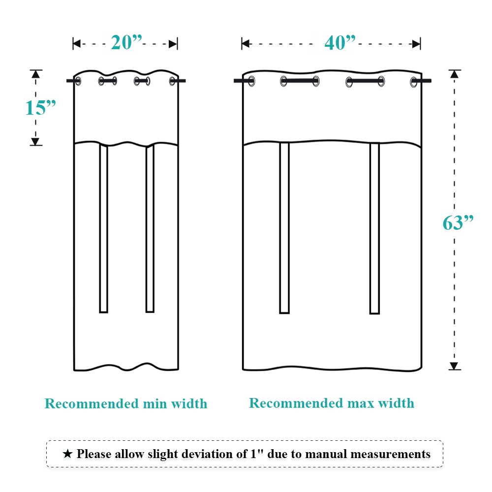 NICETOWN Roman Shade Valances for Windows - Tie Up Balloon Kitchen/Bathroom/Farmhouse Window Curtain Shade(Biscotti Beige, Grommet Top Panel, W46 x L63)