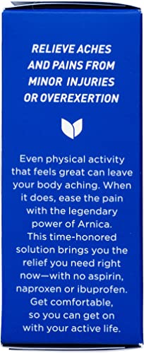 Hyland's Naturals Arnica Montana 30x Tablets, Natural Relief of Bruises, Swelling & Muscle Soreness, 50 Count