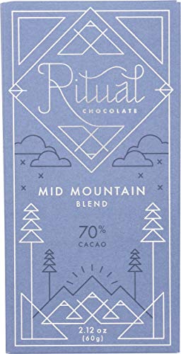 RITUAL CHOCOLATE Mid Mountain Blend 70%, 2.12 OZ