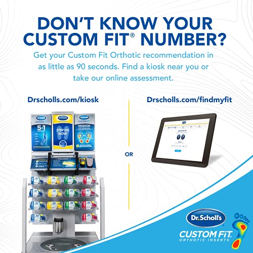 Dr. Scholl's Custom Fit Orthotic Inserts, CF 220