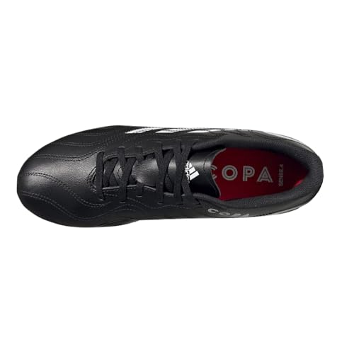 adidas Unisex Copa Sense.4 Flexible Ground Soccer Shoe, Core Black/White/Vivid Red, 5 US Men