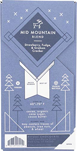 RITUAL CHOCOLATE Mid Mountain Blend 70%, 2.12 OZ
