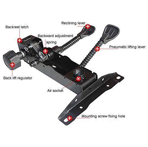 NAHDU Computer Chair Home Office Conference Chair Game Chair Racing Swivel Chair Lying Up and Down Rotating Ergonomics