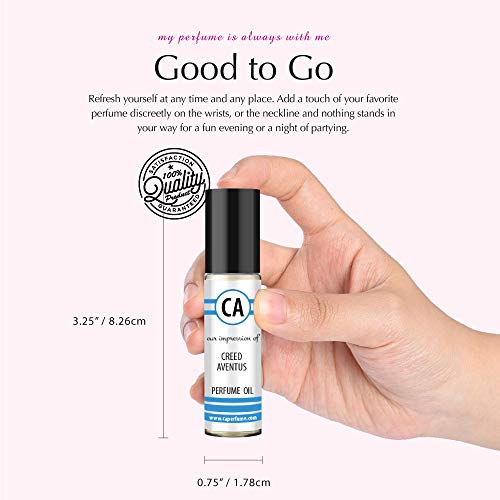 CA Perfume 2020 Top 5 Men Perfume Set Impression of (Light Blue + Eros + Aqua Di Giorgi + Bleu + Fierceful) Fragrance Body Oils Essential Sample Travel Size Roll-On (0.3 Fl Oz/10 ml) x 5