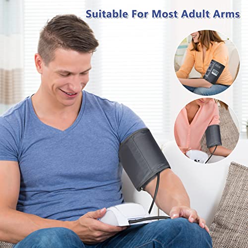Extra Large Blood Pressure Cuff Compatible with Most Omron Blood Pressure Machine, Replacement Blood Pressure Cuff for Big Arm, Cuff Only(8.6”-20.5” Inches)