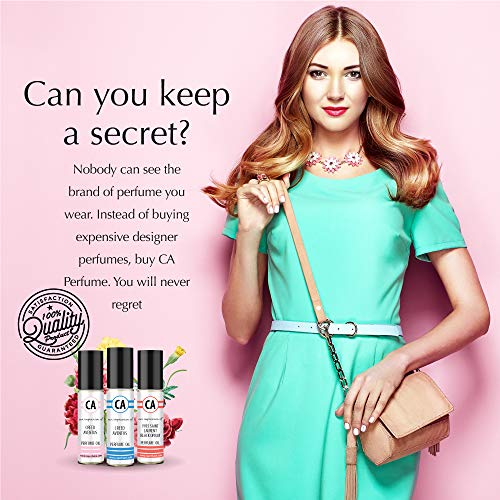 CA Perfume 2020 Top 5 Men Perfume Set Impression of (Light Blue + Eros + Aqua Di Giorgi + Bleu + Fierceful) Fragrance Body Oils Essential Sample Travel Size Roll-On (0.3 Fl Oz/10 ml) x 5