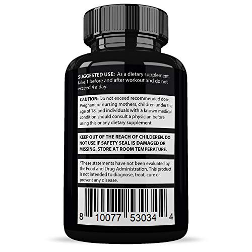 (2 Pack) Savage Grow Max 1600MG All Natural Advanced Men's Heath Formula 120 Capsules