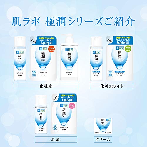 Hada Labo Rohto Hadalabo Gokujun Hyaluronic Lotion Moist Pump type 13.5 fl. oz.(400ml)