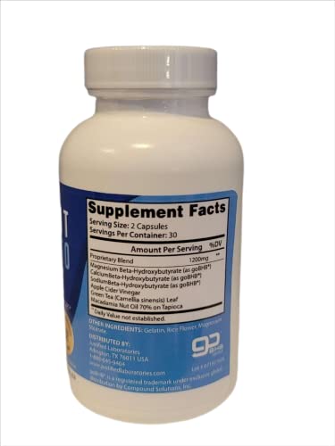 Instant Pure Keto Pills Max 1200MG Keto Pills Advanced BHB Ketogenic Supplement Exogenous Ketones Ketosis for Men Women 60 Capsules 1 Bottle