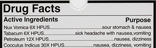 Hyland's Naturals Motion Sickness, Nausea Relief Tablets, All Natural Treatment for Car Sickness and Sea Sickness, 50 Co