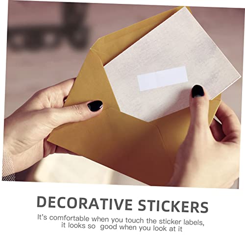 TEHAUX 2 Sets Label Gift Stickers Present Tags Sticker Barcode Gift Tags Stickers Gift Tag Sticker Adhesive Gift Tags Candy Stickers Price Tags D11 Cable Office Supplies Paper