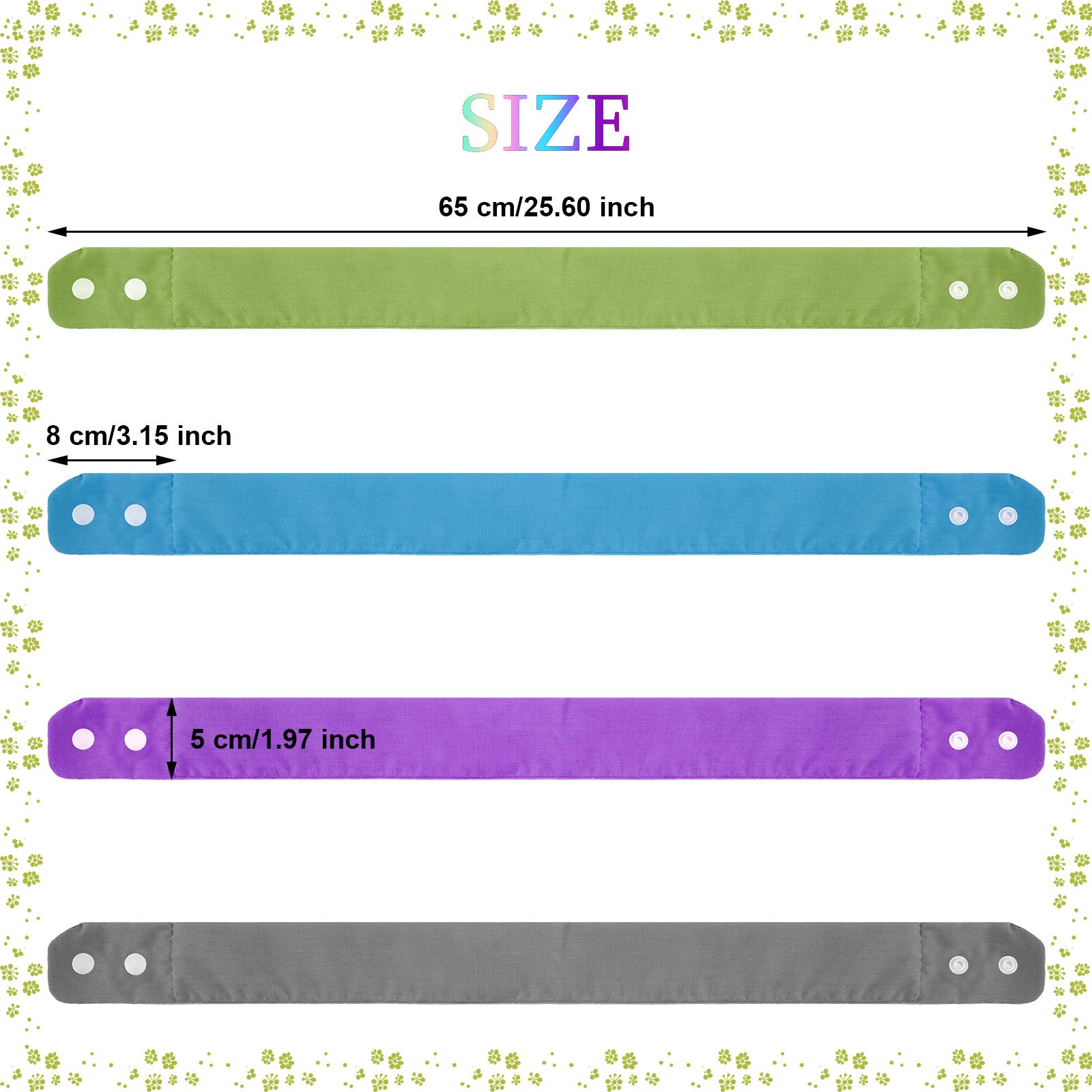 Cooling Neck Wrap Summer Cooling Scarf Cool Scarf Neck Wrap Headband Bandana (blue, purple, gray, green, 4)