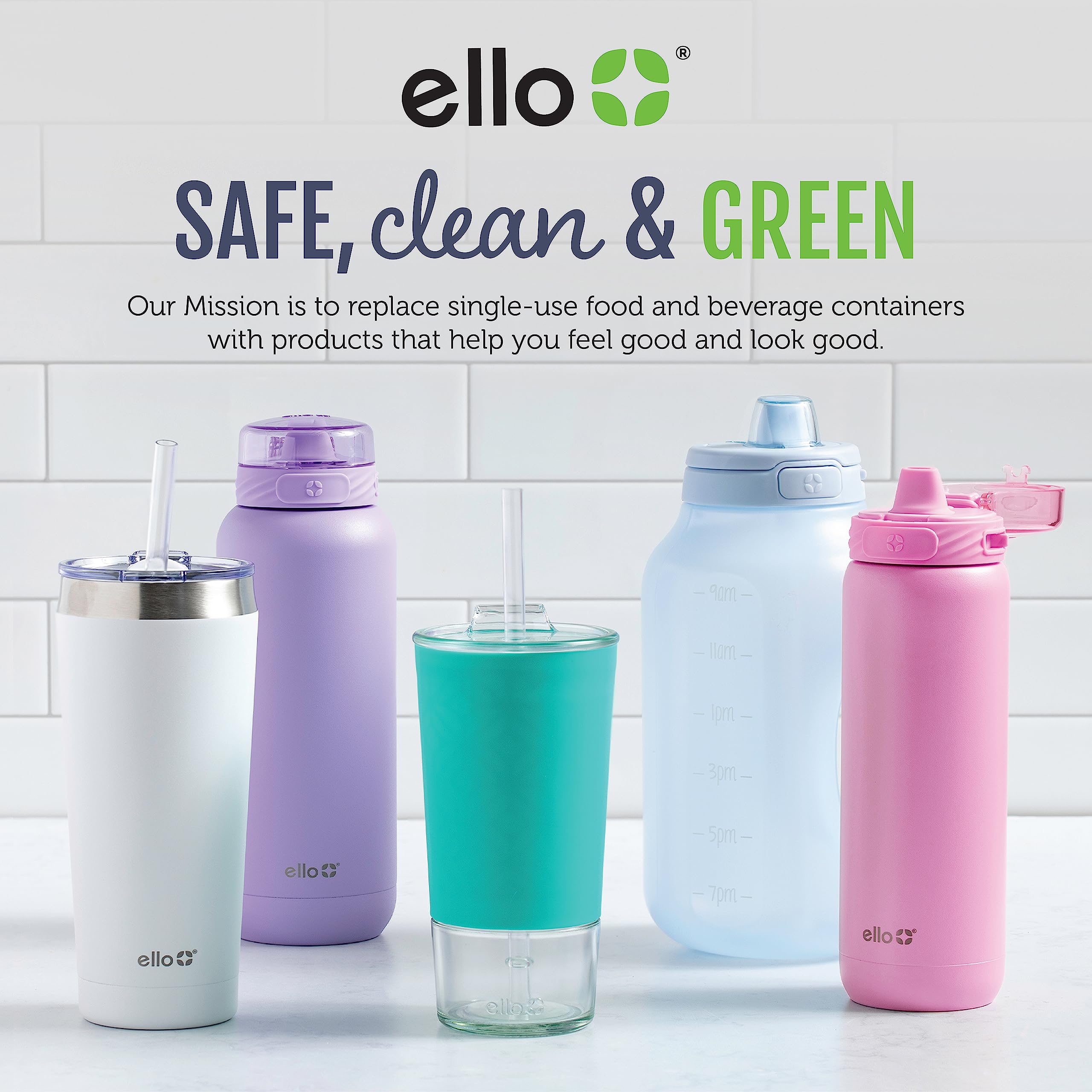 Ello DuraGlass Glass Food Storage Meal Prep Containers with Silicone Sleeve and Airtight Lids, 6 Piece 3 Pack, Mixed Berry