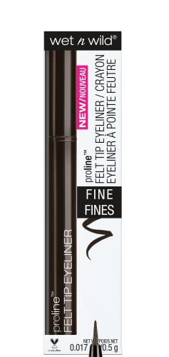 Wet 'n Wild Proline Felt Tip Eyeliner Dark Brown, .017z