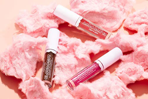 wet n wild Liquid Lipstick Cloud Pout Marshmallow, Hot Pink Candy Wasted | Matte Lip Cream Mousse | Argan Oil | Vitamin E