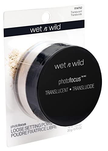 Loose Setting Powder By Wet n Wild Photo Focus Loose Finishing Powder Off-White Translucent