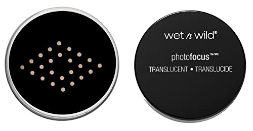 Loose Setting Powder By Wet n Wild Photo Focus Loose Finishing Powder Off-White Translucent