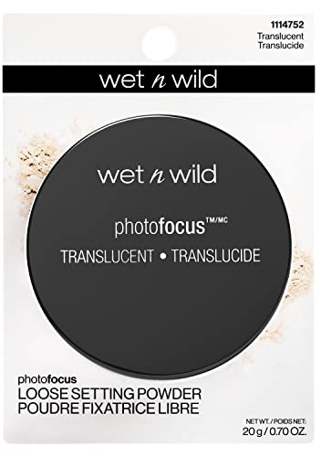 Loose Setting Powder By Wet n Wild Photo Focus Loose Finishing Powder Off-White Translucent