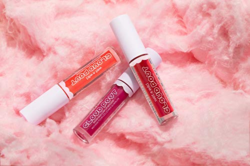 wet n wild Liquid Lipstick Cloud Pout Marshmallow, Hot Pink Candy Wasted | Matte Lip Cream Mousse | Argan Oil | Vitamin E