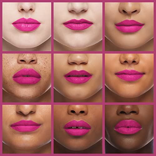 wet n wild Liquid Lipstick Cloud Pout Marshmallow, Hot Pink Candy Wasted | Matte Lip Cream Mousse | Argan Oil | Vitamin E