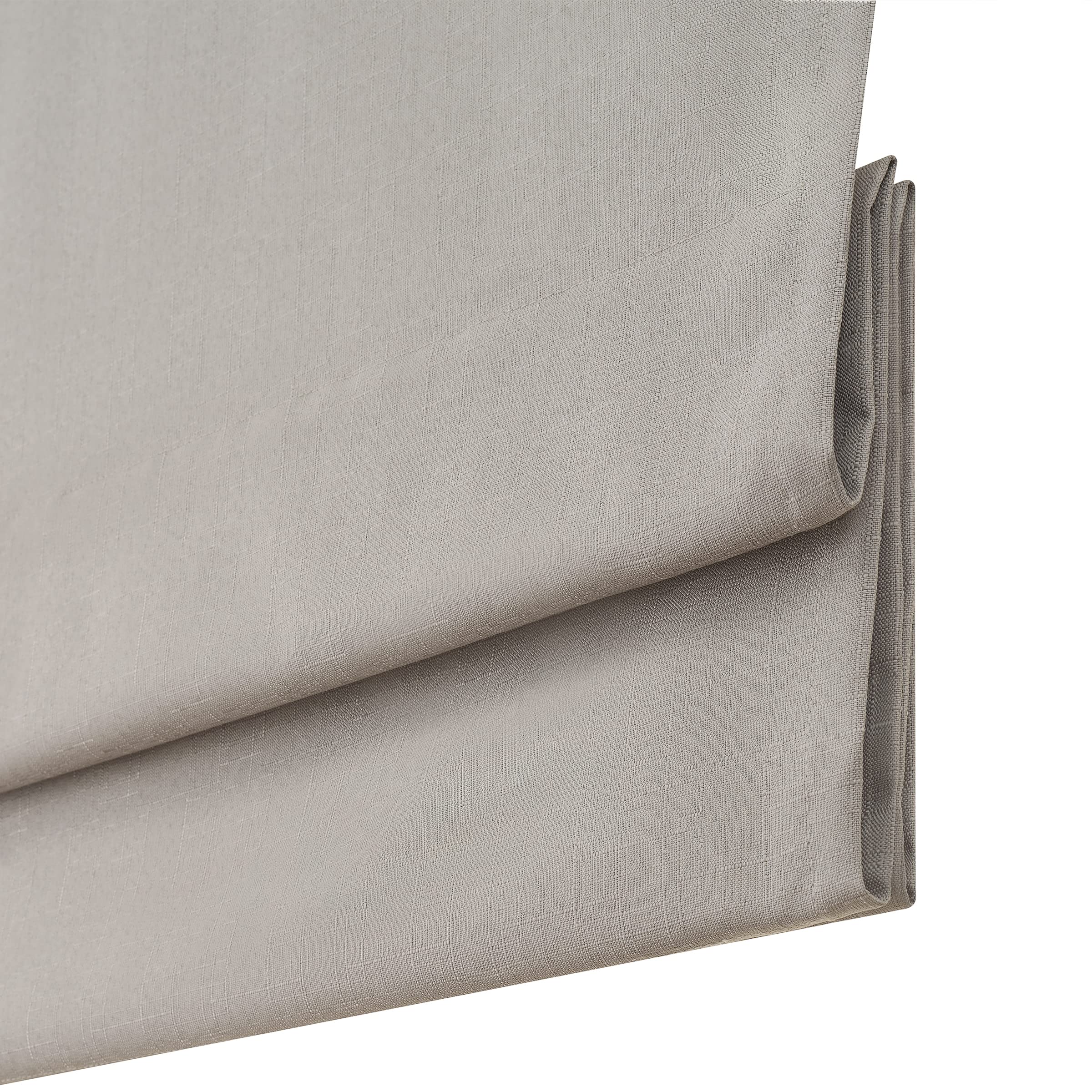 ECLIPSE Kylie Total Privacy Blackout Cordless Lined Window Roman Shade for Living Room, 35 in x 64 in, Grey