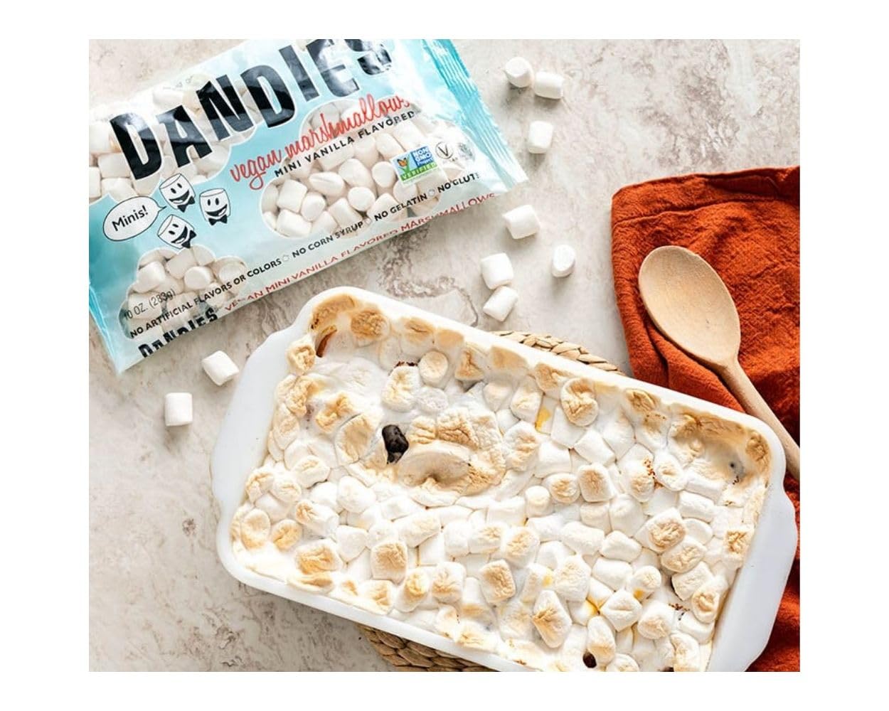 Dandies, Vegan Gluten Free Marshmallows Minis, 10 Ounce