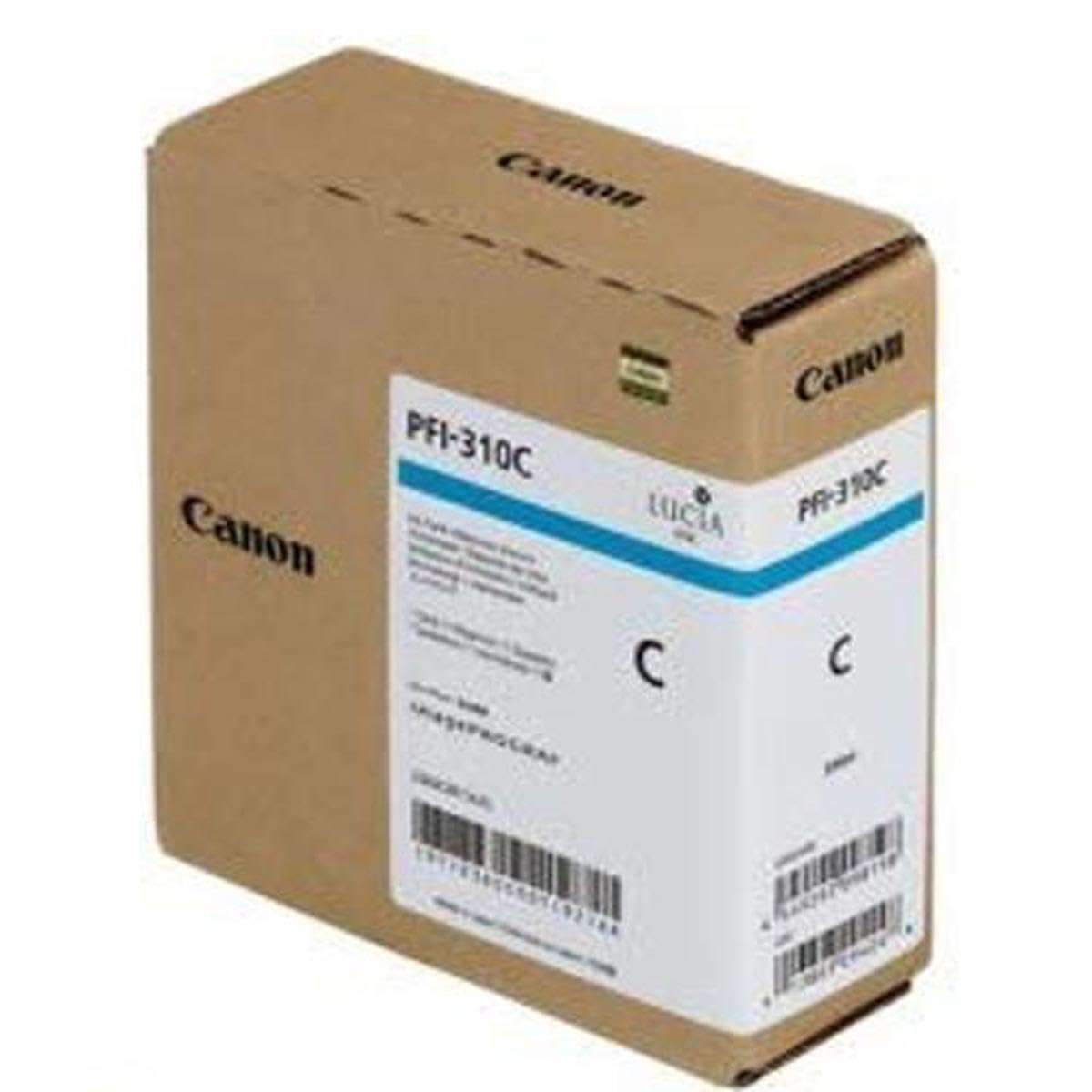 Canon PFI-310 330ml Pigment Ink Tank Bundle - Includes Matte Black/Black/Cyan/Magenta/Yellow