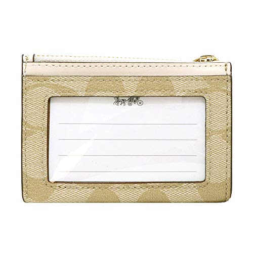 Coach female Card Case Coin Case Slots Mini Skinny ID,Lightweight