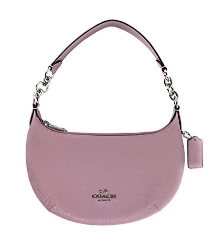 COACH Leather Payton Shoulder Bag in Ice Purple