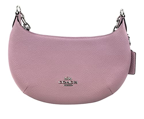 COACH Leather Payton Shoulder Bag in Ice Purple