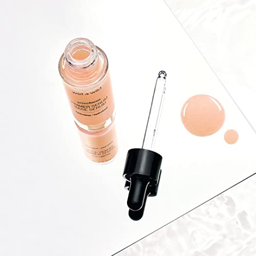 wet n wild Prime Focus Primer Serum for Face, Hydrating for Dry Skin, Makeup Primer Serum