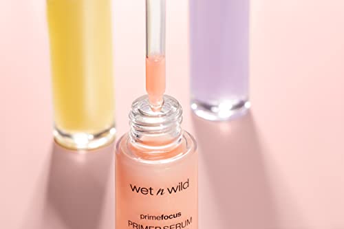 wet n wild Prime Focus Primer Serum for Face, Hydrating for Dry Skin, Makeup Primer Serum