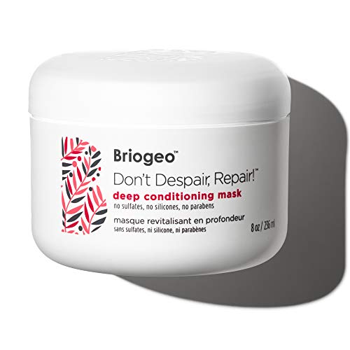 Briogeo Donât Despair, Repair Deep Conditioning Hair Mask for Dry, Damaged or Color Treated Hair | Repairs Straight, Wavy and Curly Hair | Vegan, Phalate & Paraben-Free | 8 Ounces