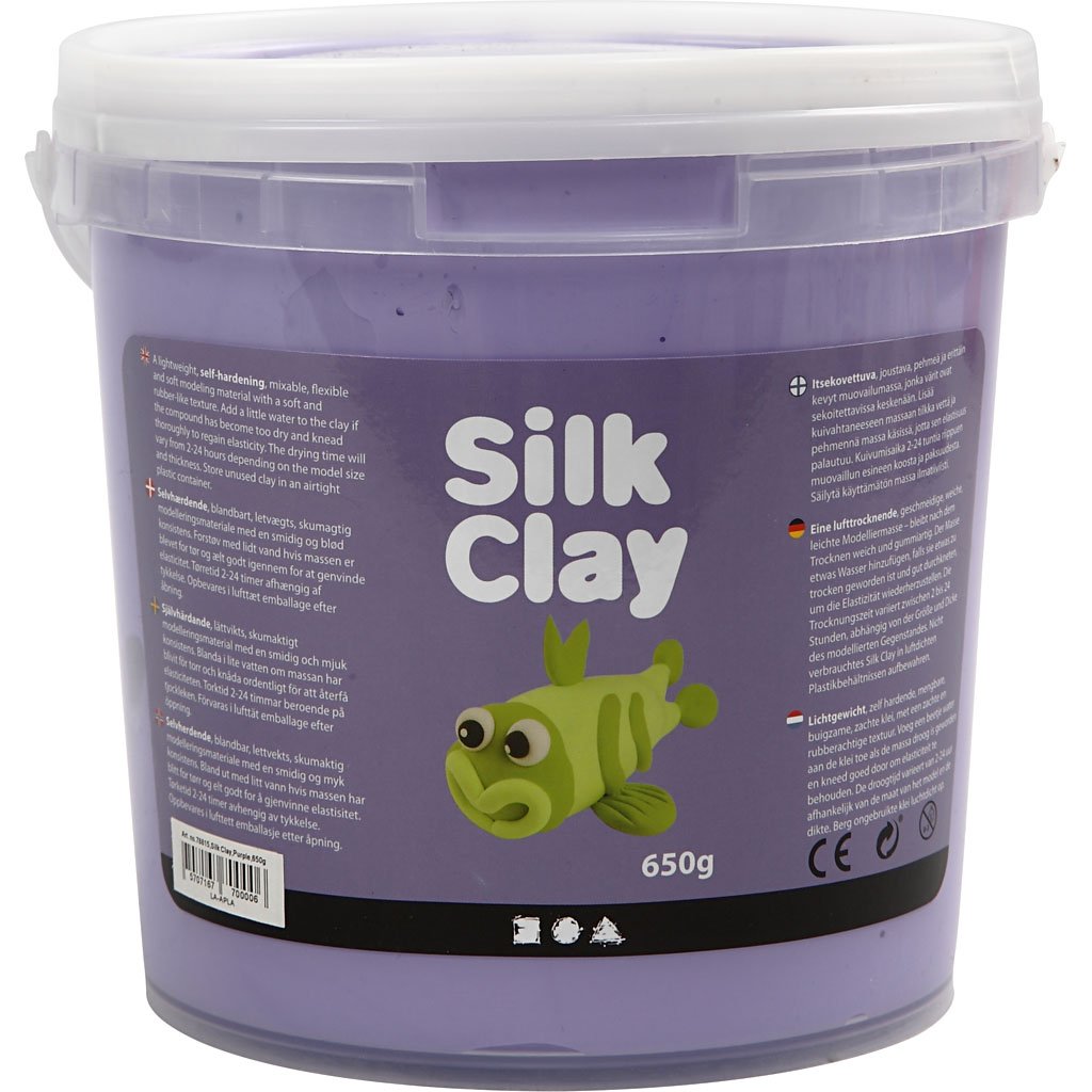 Silk Clay, purple, 650 g