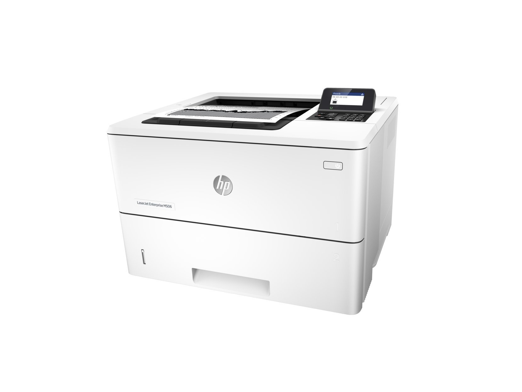 HP LaserJet Enterprise M506dn Laser Printer with Built-in Ethernet & Duplex Printing (F2A69A) (Renewed)