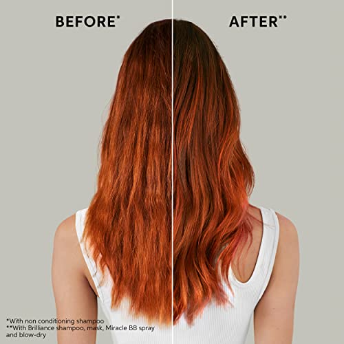 Wella Professionals Invigo Brilliance Shampoo & Conditioner Set For Coarse Hair, For Color Protection & Color Vibrancy