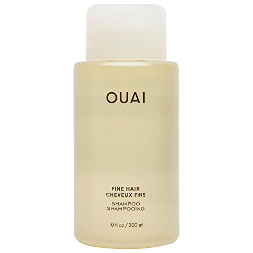 OUAI Fine Shampoo + Conditioner Set. Free from Sulfates. 10 oz Each.