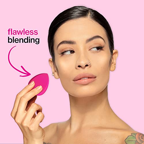 Makeup Sponge By Wet n Wild Blending Beauty Sponge for Liquid, Cream, and Powder, Vegan, Cruelty Free