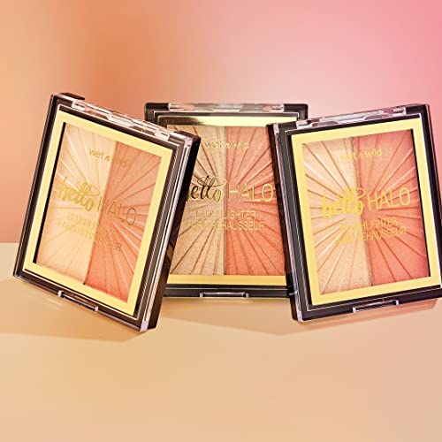 wet n wild MegaGlo Blushlighter| Blush & Highlighter Duo| Shimmer Metallic Finish| Highlight Bling