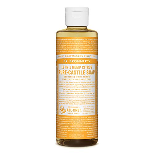 Dr. Bronner's Pure Liquid Castile Soap - Citrus - 8 Ounce