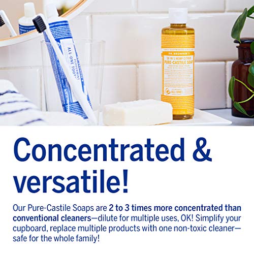 Dr. Bronner's Pure Liquid Castile Soap - Citrus - 8 Ounce