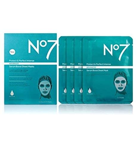 No7 Protect & Perfect Intense ADVANCED serum boost sheet masks