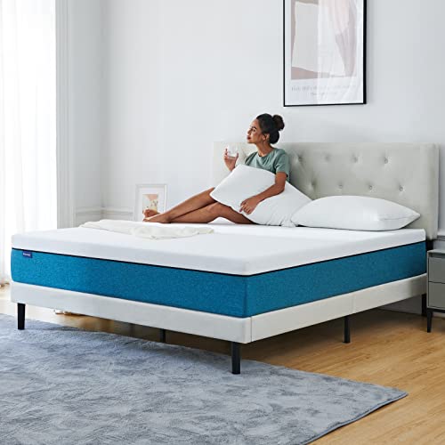 IYEE NATURE Mattress, 10 inch Gel Memory Mattress in a Box, Foam Bed Medium Firm Foam Full Size Mattress 54 * 75 * 10 inch