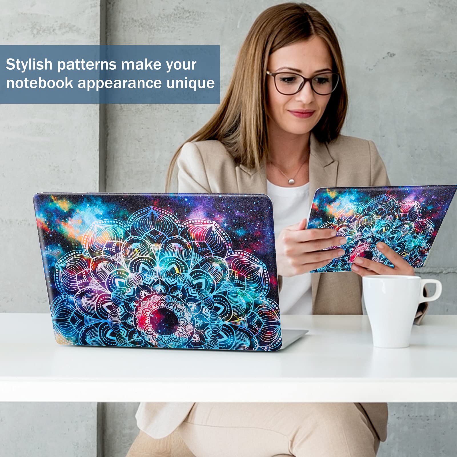 icolor Laptop Skin Sticker Decal 12 13 13.3 14 15 15.4 15.6 inch Personalized Universal Notebook Vinyl Skin Stickers Cover Art Decal Computer Protector