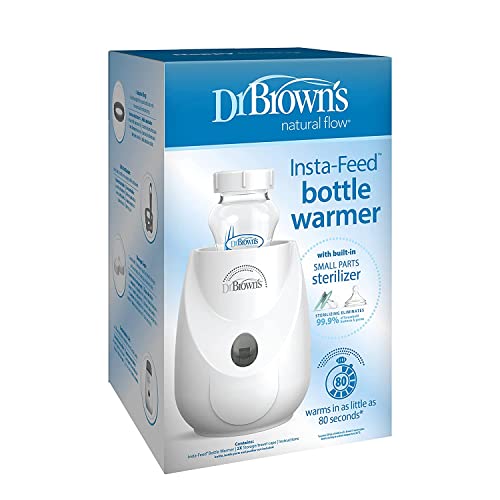 Dr. Brown’s™ Insta-Feed™ Baby Bottle Warmer and Sterilizer, For Baby Bottles and Baby Food Jars