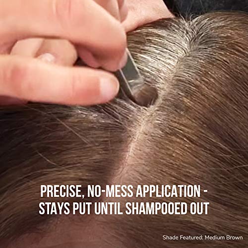 Color Wow Root Cover Up, Dark Blonde β Instantly cover greys + touch up highlights, create thicker looking hairlines, water resistant, sweat resistant - No mess multi award winning root touch up