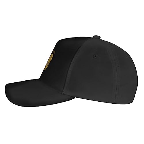 Tavos Army Retired Chief Warrant Officer Emblem Cw2 Trucker Hat for Men - Baseball Snapback Cap Outdoors Black